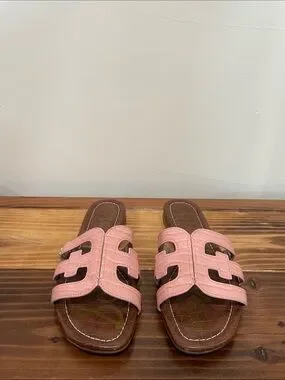 Sam Edelman | Shoes | Sam Edelman Bay Pink Slide Sandals Size 85 | Poshmark